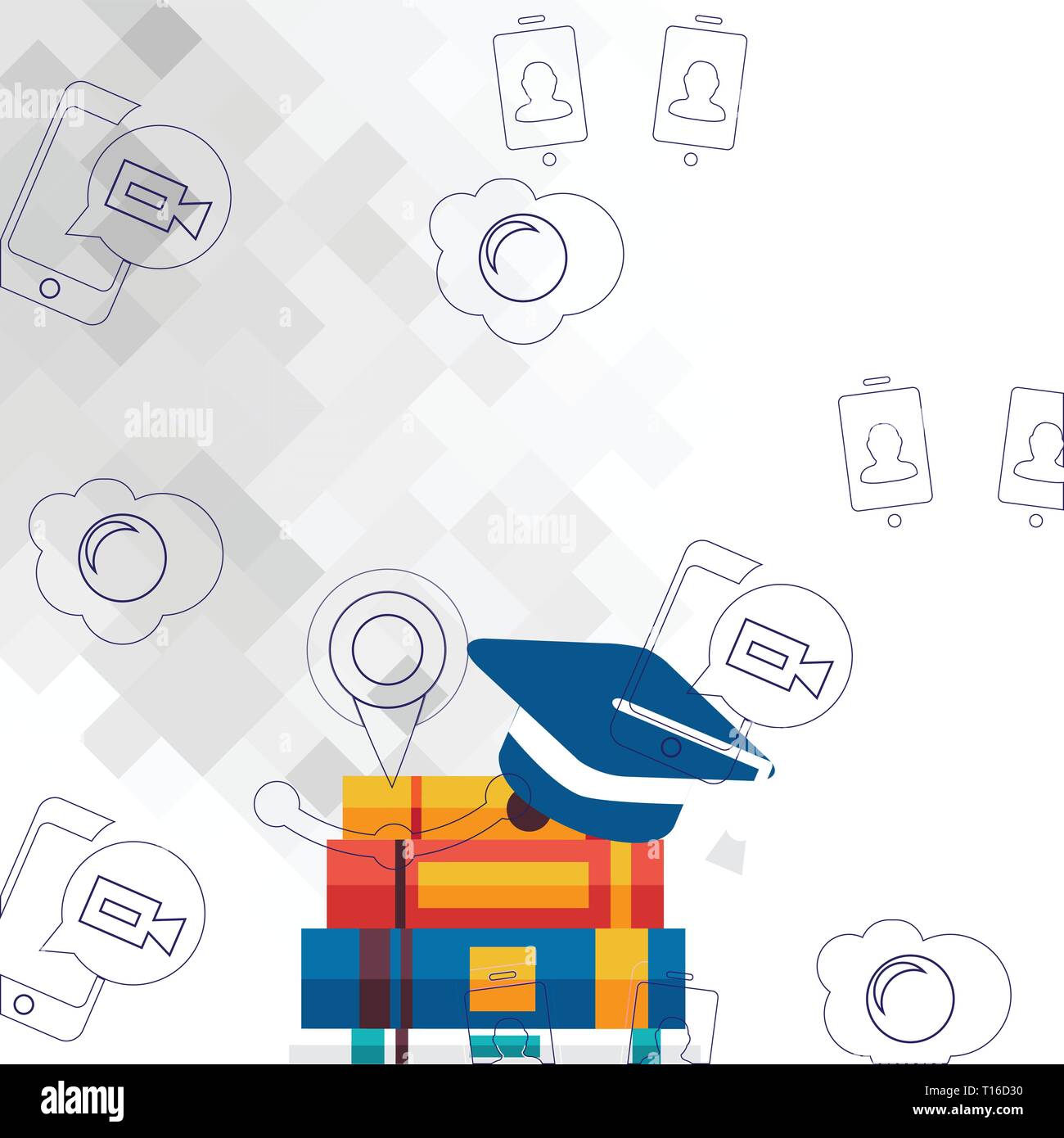 Posters education school books hi-res stock photography and images - Alamy