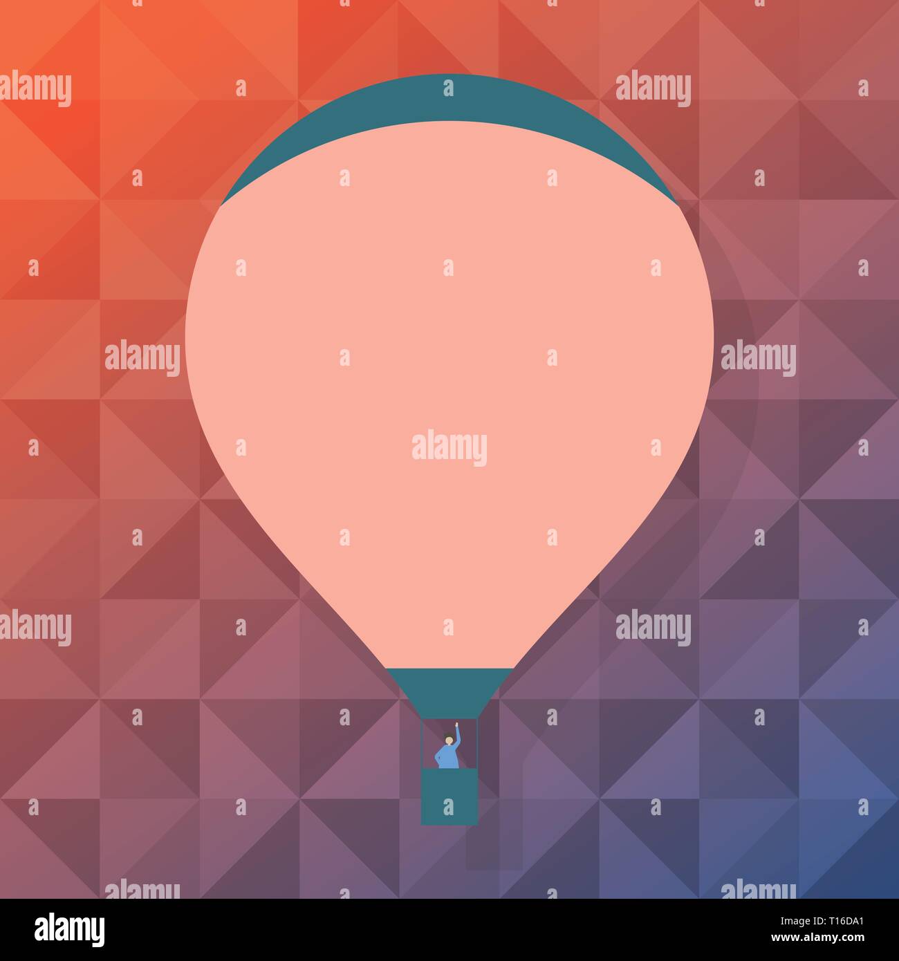 Blank Hot Air Balloon Template