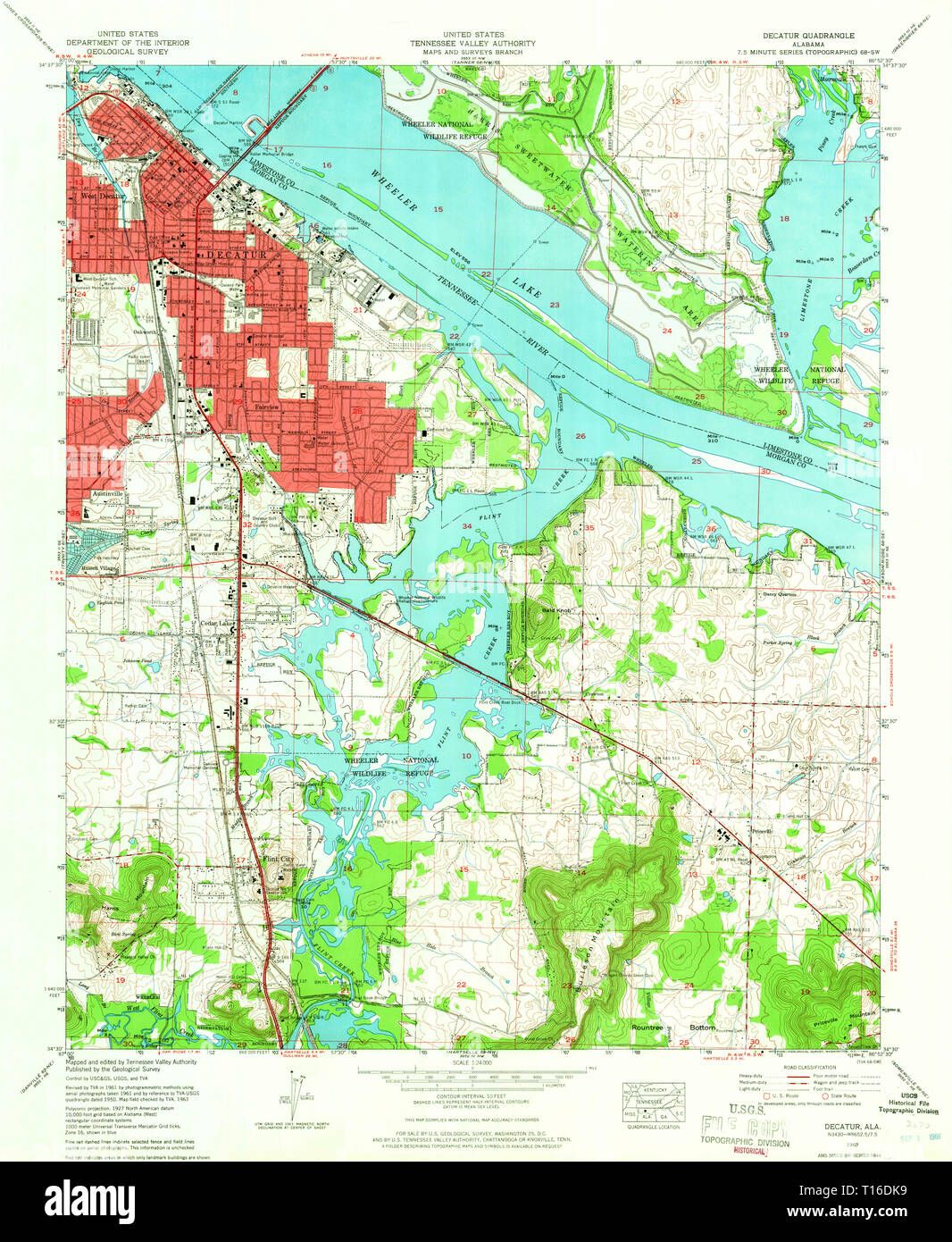 Map alabama 1963 hi-res stock photography and images - Alamy
