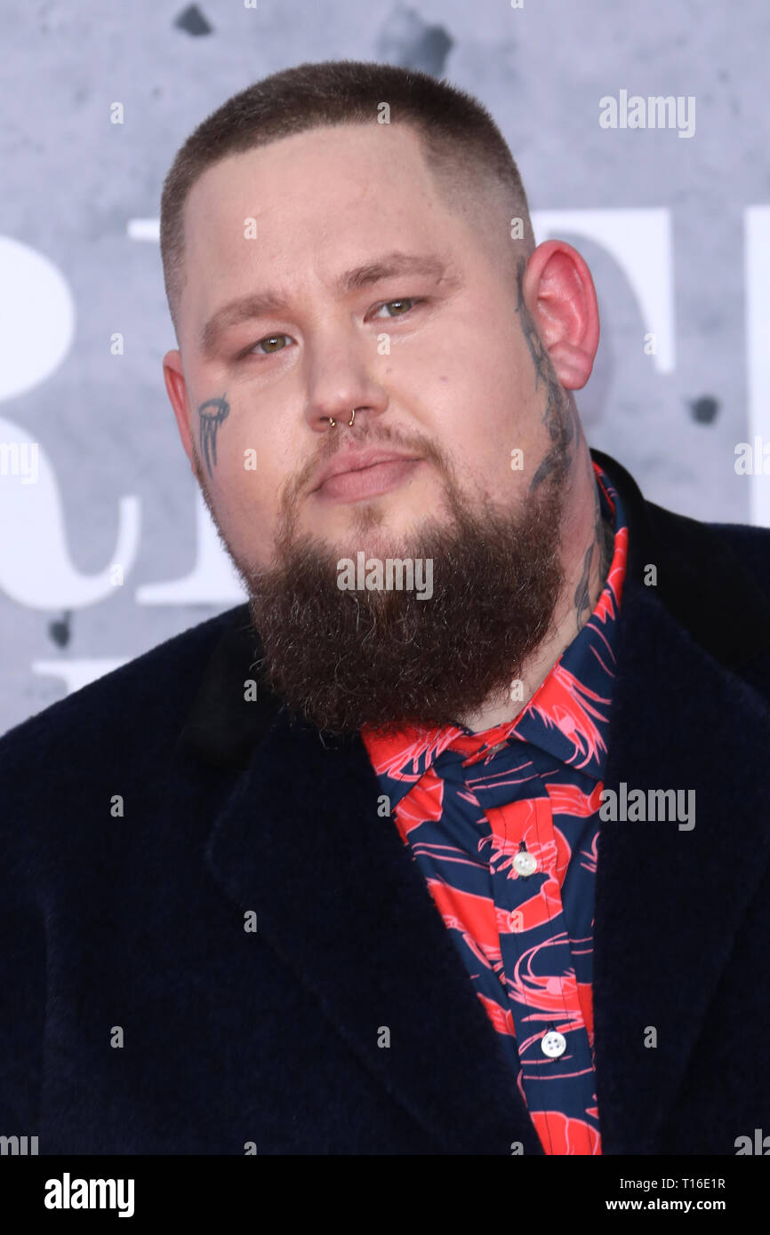 The Brit Awards 2019 held at the O2 - Arrivals Featuring: Rag 'N' Bone ...