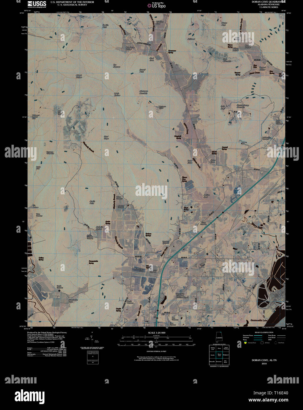 Map of doran hi-res stock photography and images - Alamy