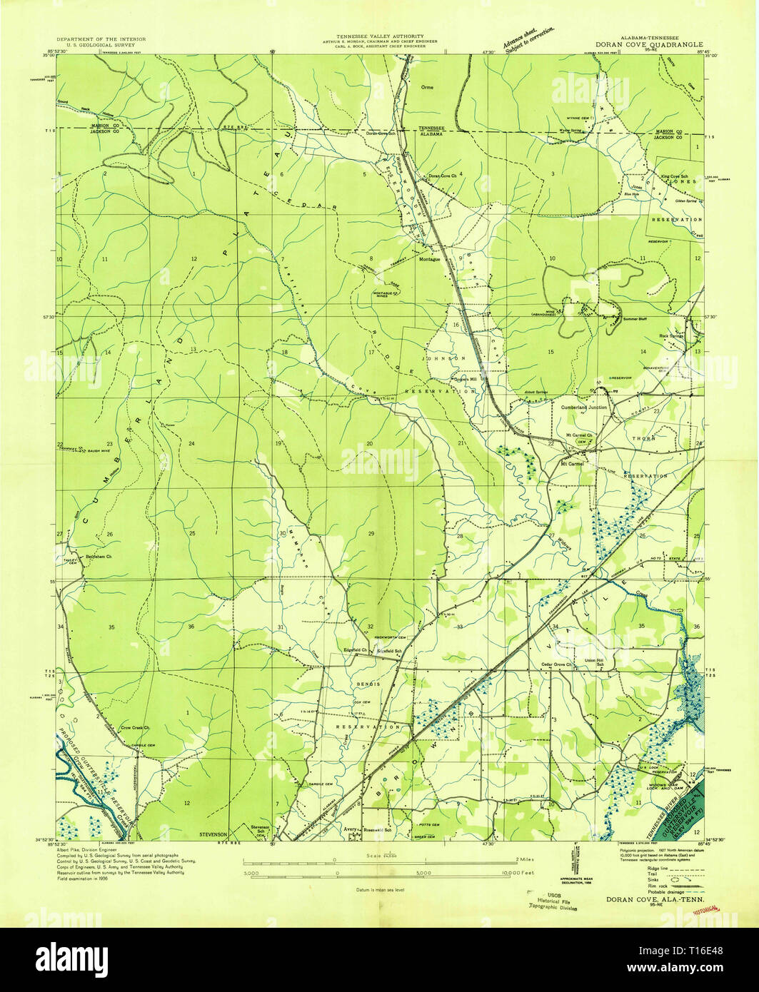 Map of doran hi-res stock photography and images - Alamy