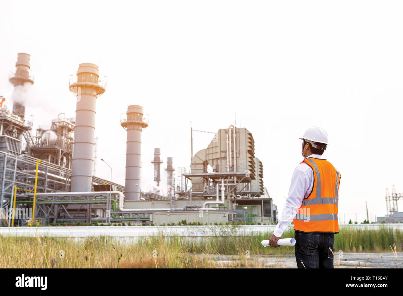 Gas turbine power plant hi-res stock photography and images - Alamy