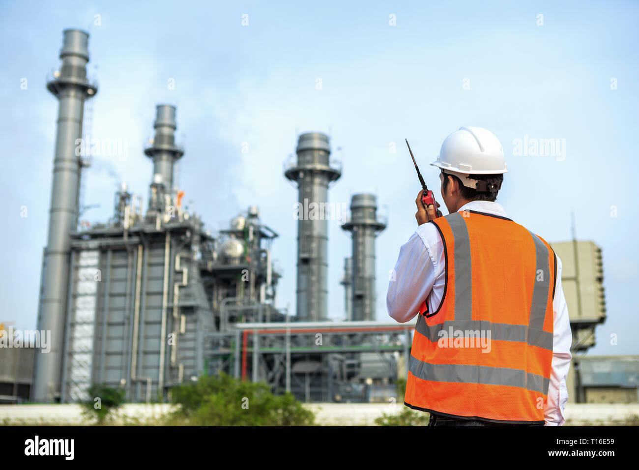 Male engineers work modern industrial hi-res stock photography and ...