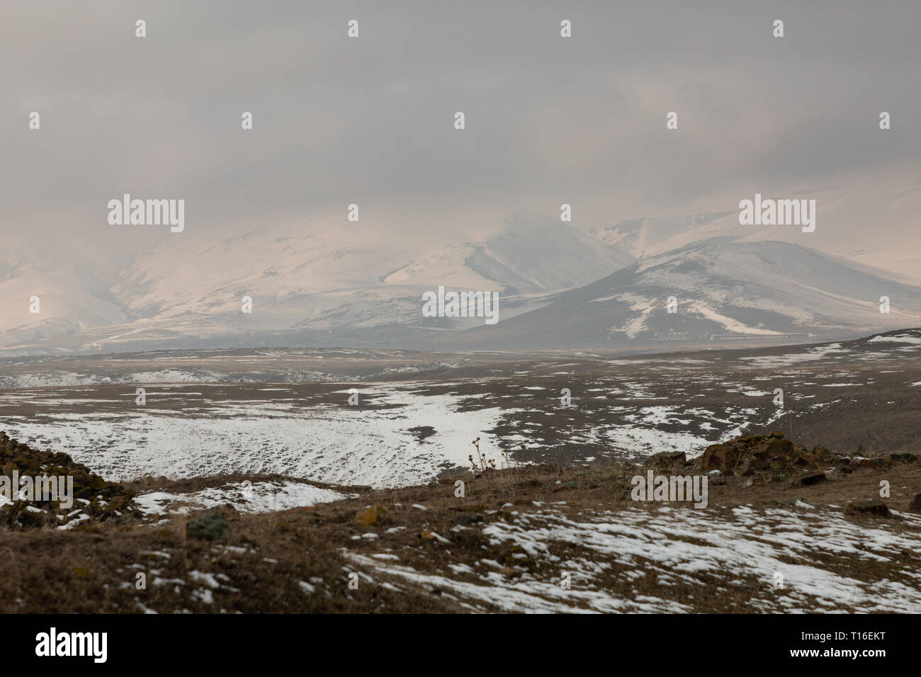 landscape of ancient Ani Stock Photo - Alamy
