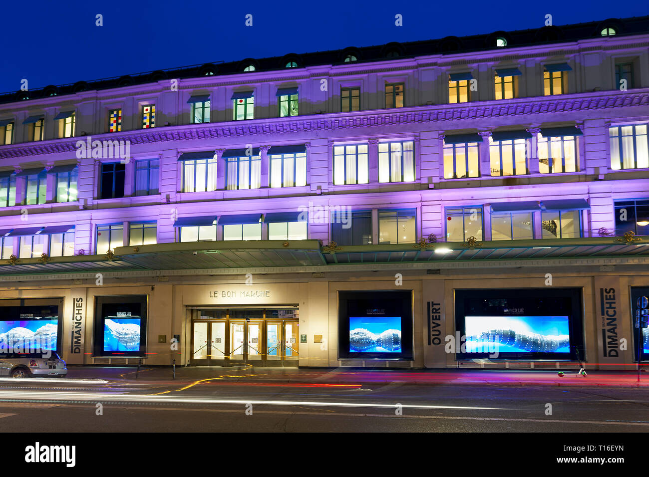 Le Bon Marche store, Paris, France Stock Photo - Alamy