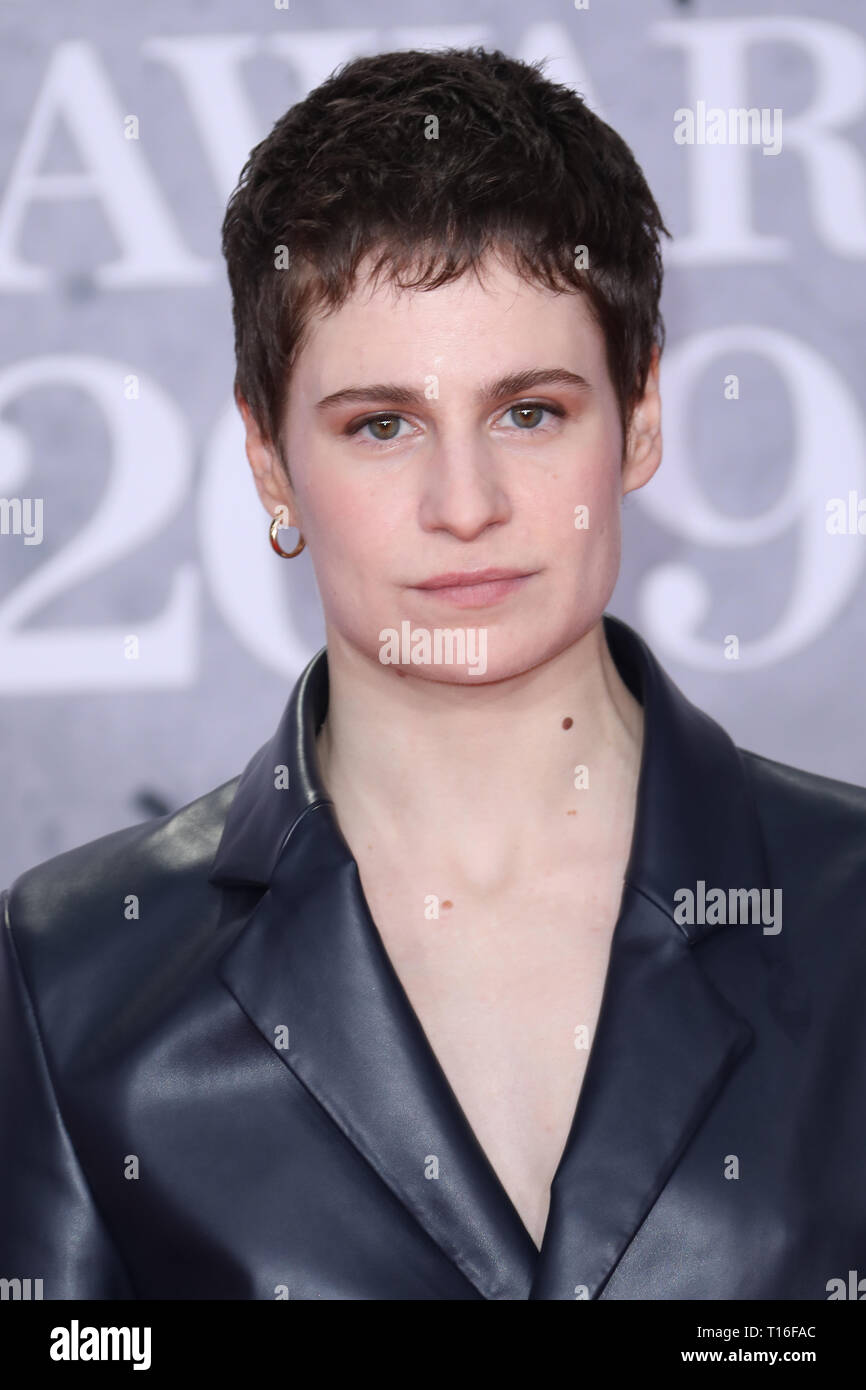 The Brit Awards 2019 held at the O2 - Arrivals Featuring: Christine ...