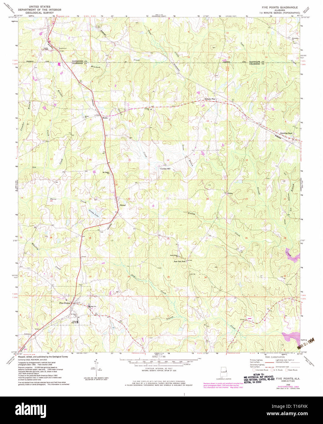 Five points map hi-res stock photography and images - Alamy