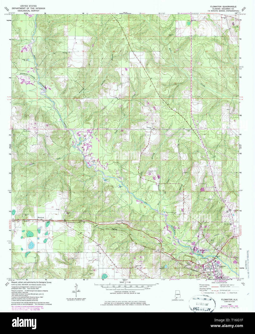 Flomaton hi-res stock photography and images - Alamy