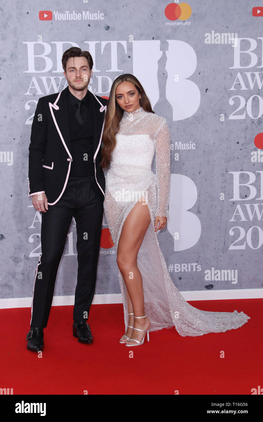 The Brit Awards 2019 held at the O2 - Arrivals Featuring: Jed Elliott ...