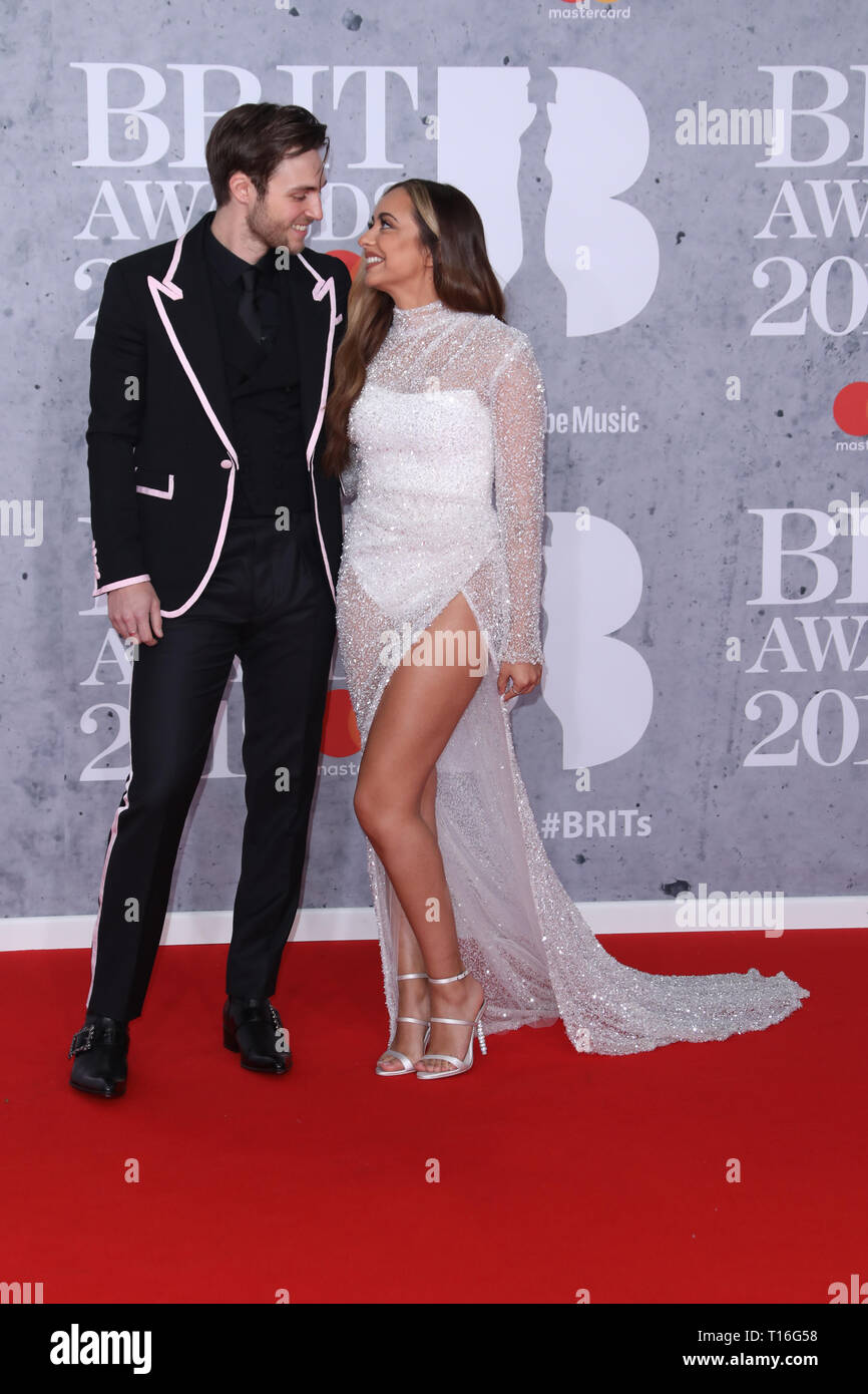 The Brit Awards 2019 held at the O2 - Arrivals Featuring: Jed Elliott ...