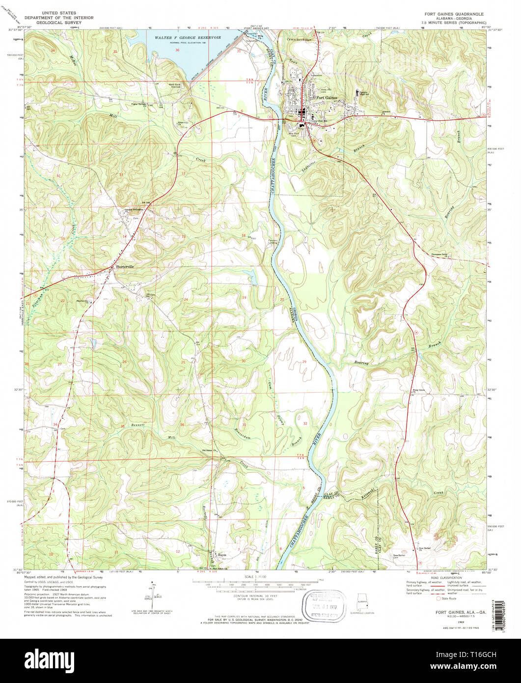 Map of gaines hi-res stock photography and images - Alamy