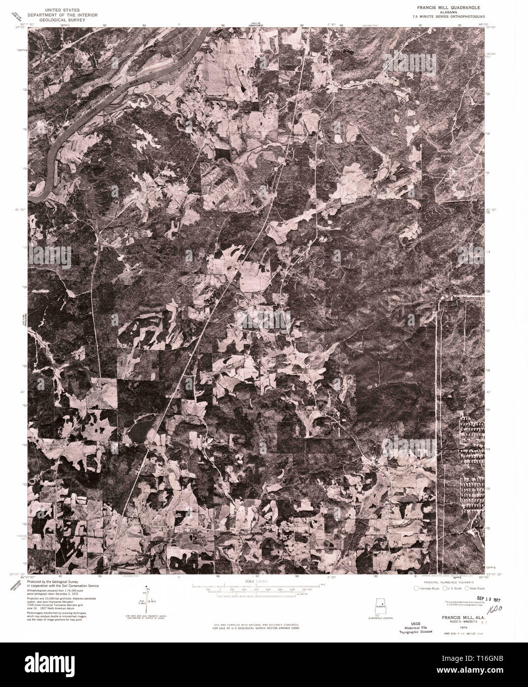 1975 united states map Cut Out Stock Images & Pictures - Alamy