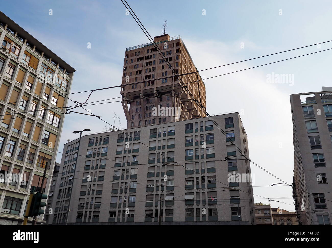 Milano, Piazza Velasca Stock Photo - Alamy