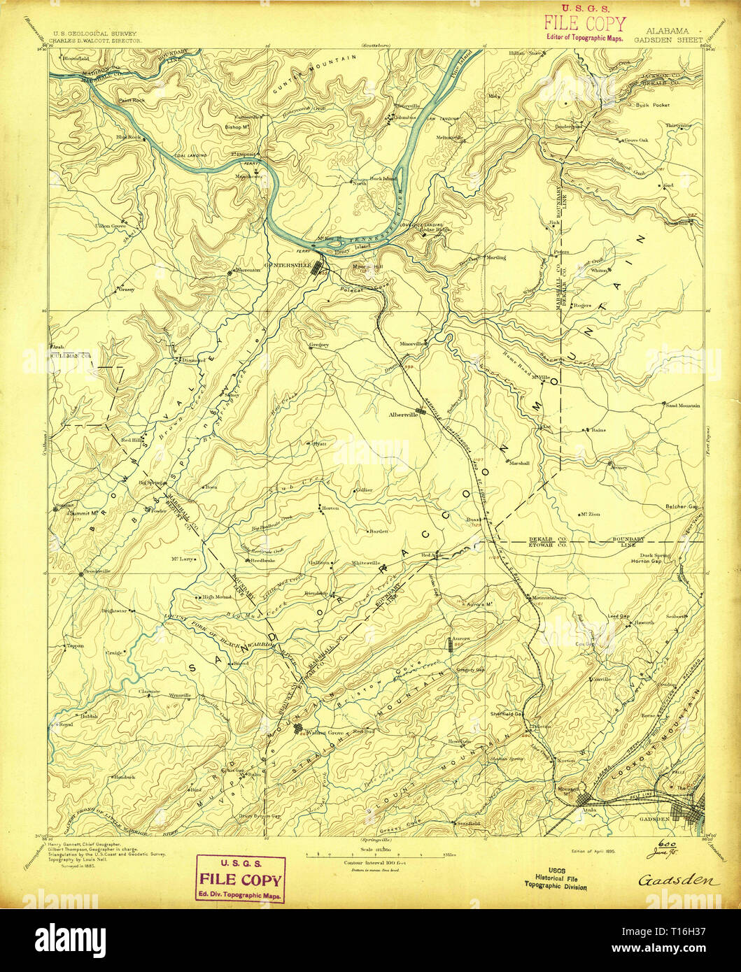 Gadsden Map High Resolution Stock Photography and Images - Alamy