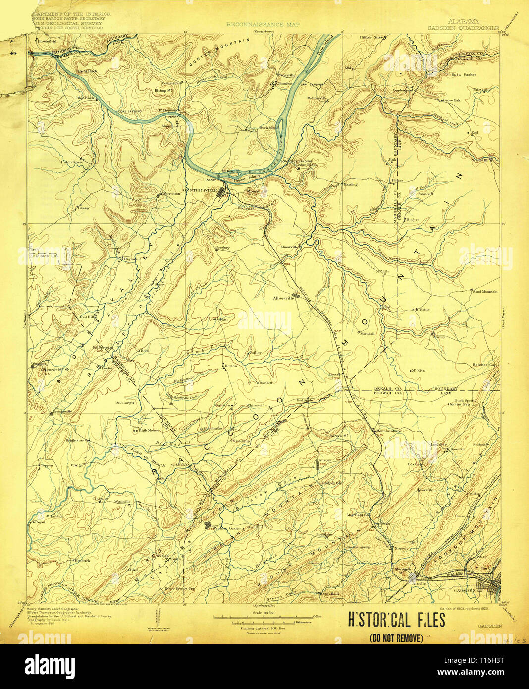 Gadsden map hi-res stock photography and images - Alamy