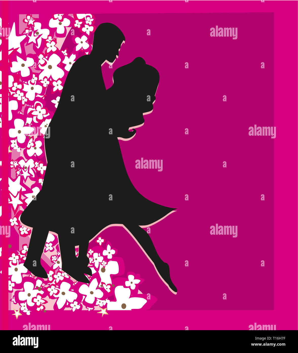 Ballroom Dancers Invitation High Resolution Stock Photography and ...