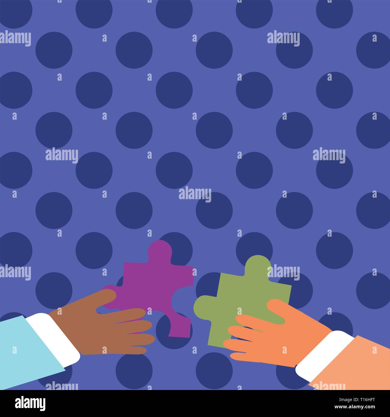 Interlock hands Stock Vector Images - Alamy