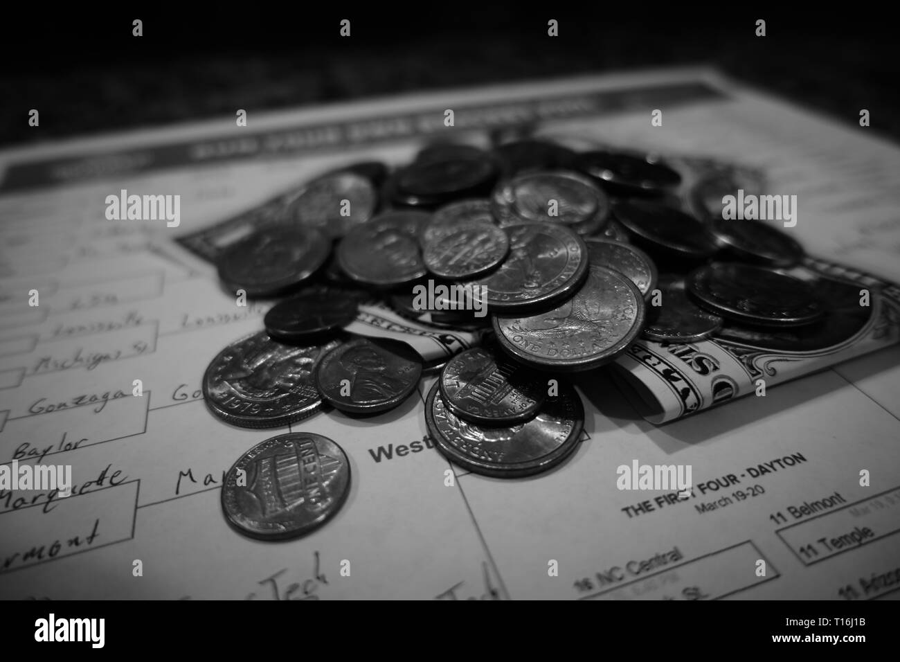 March madness bracket hi-res stock photography and images - Alamy