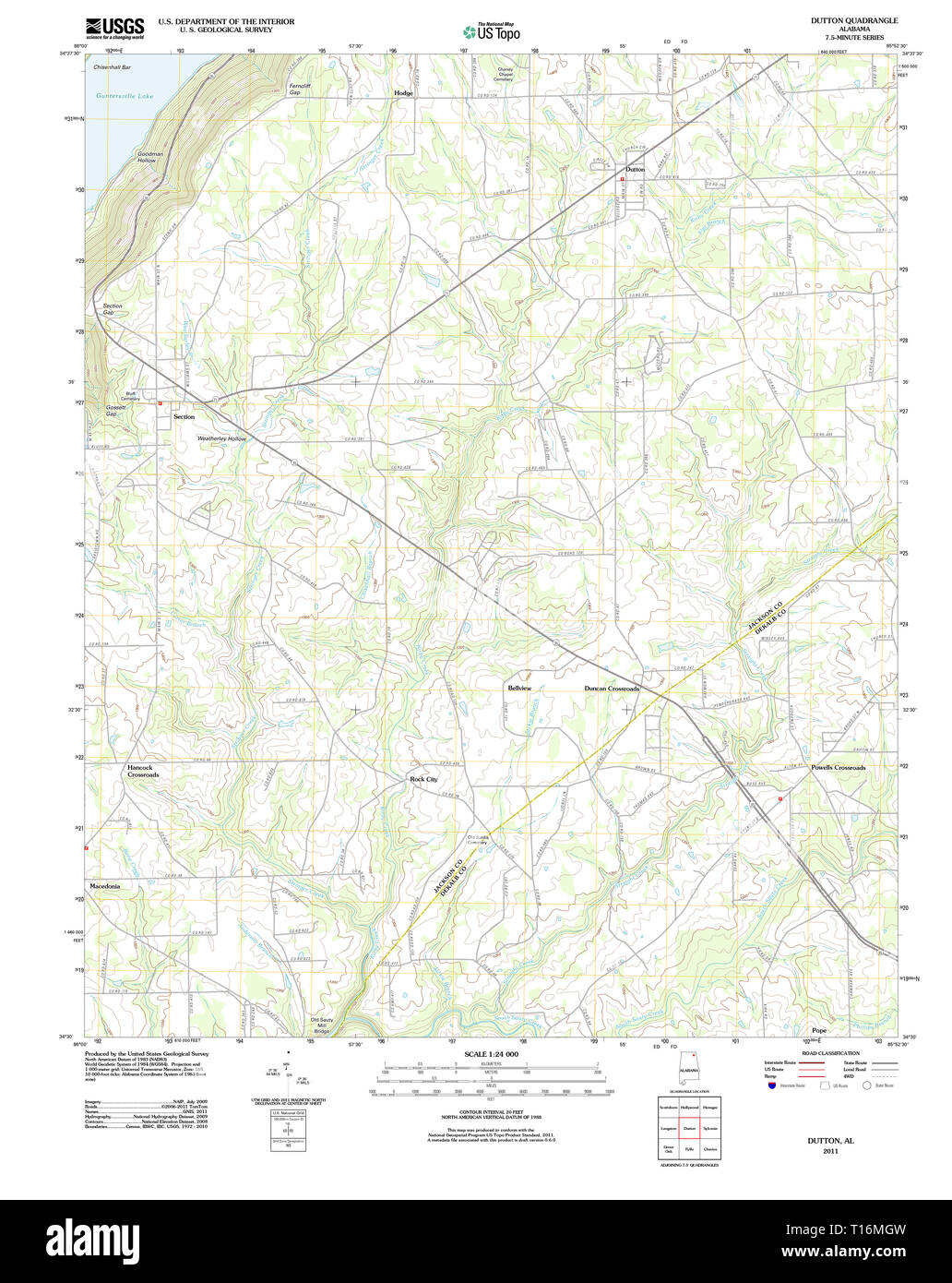 Geological map of alabama hi-res stock photography and images - Alamy