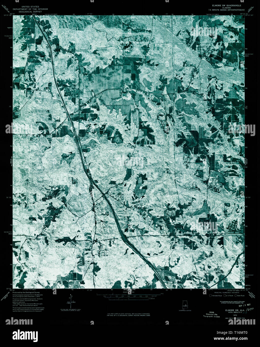 Map of elmore hi-res stock photography and images - Alamy