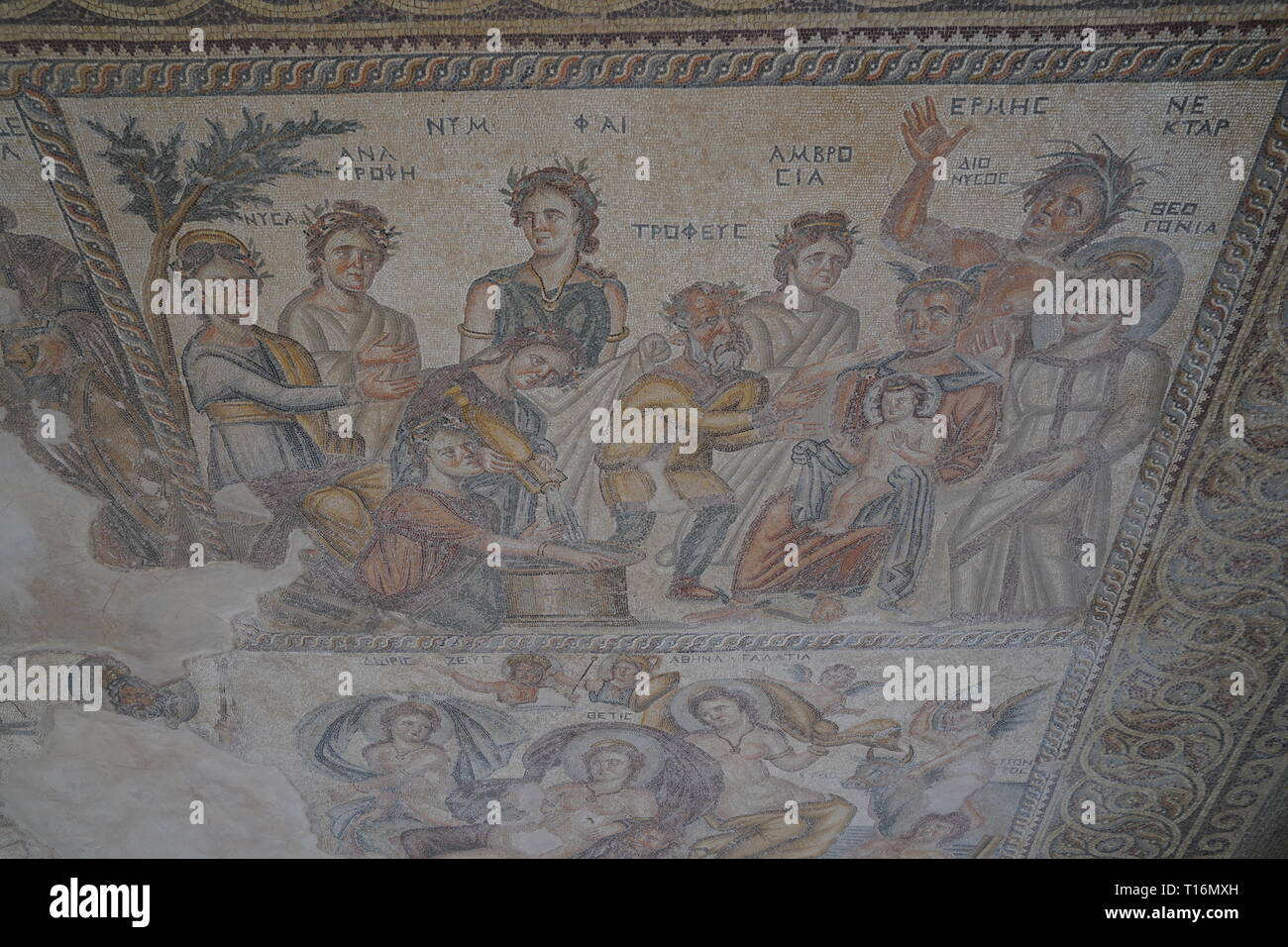 Paphos Archaeological Park covers most of the important ancient Greek ...