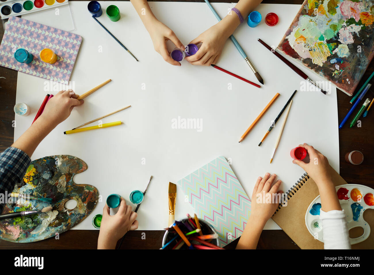 Creative Kids Background Stock Photo - Alamy