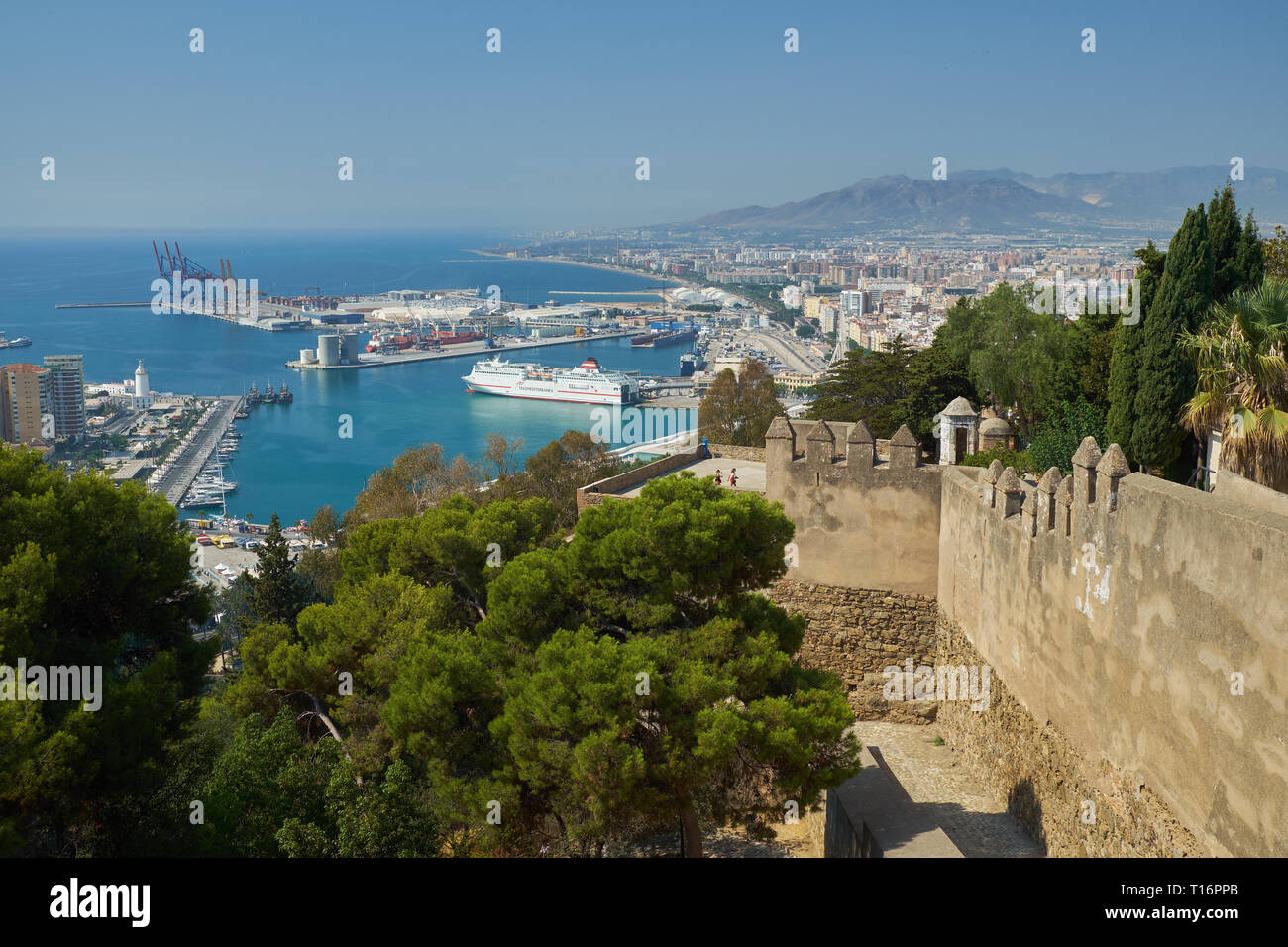 From gibralfaro castle hi-res stock photography and images - Alamy