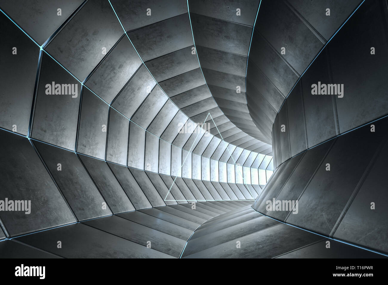 Computer digital drawing, dark background, dark science-fiction ...