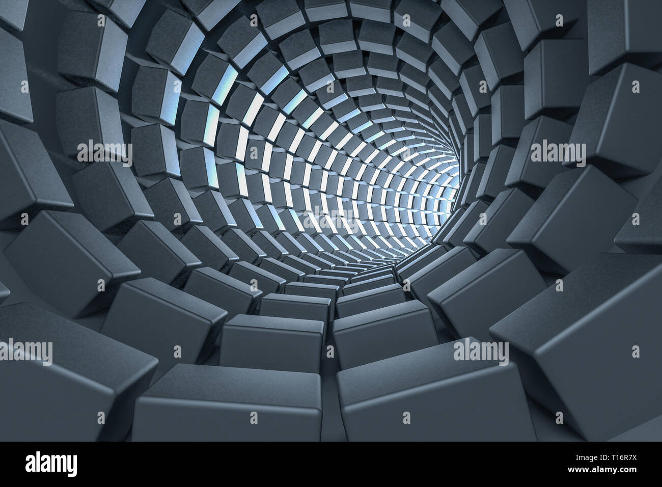 Computer digital drawing, dark background, dark science-fiction ...