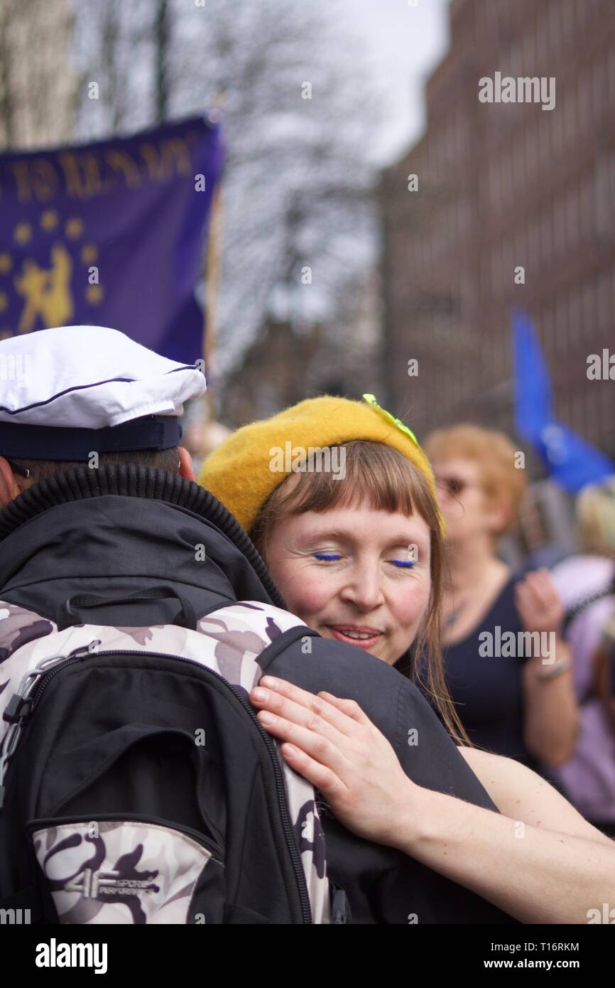 Girl holding flag dancing hi-res stock photography and images - Alamy