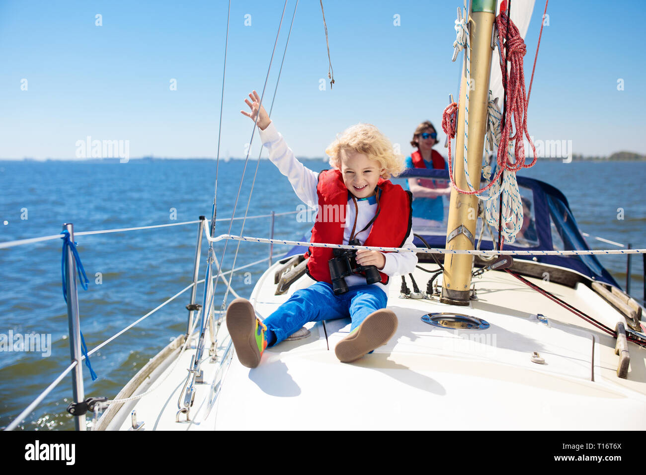 Children Rigging Boat High Resolution Stock Photography and Images - Alamy