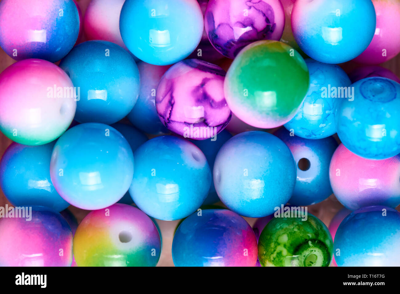 Background of colored beads close-up Stock Photo - Alamy