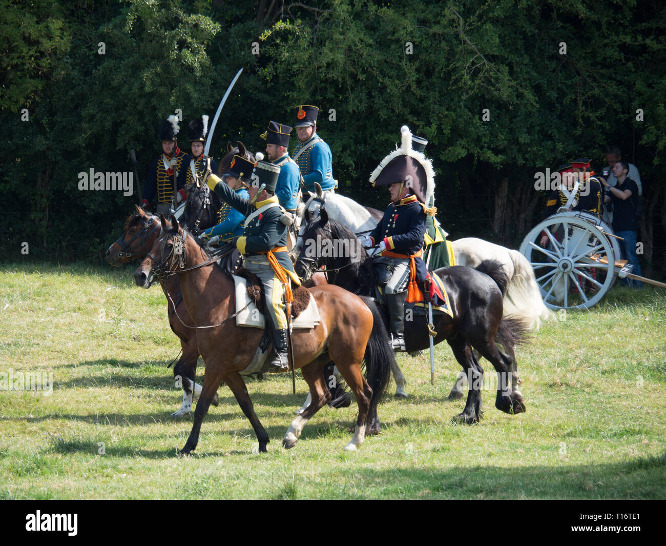 Napoleonic british cavalry charge hi-res stock photography and images ...