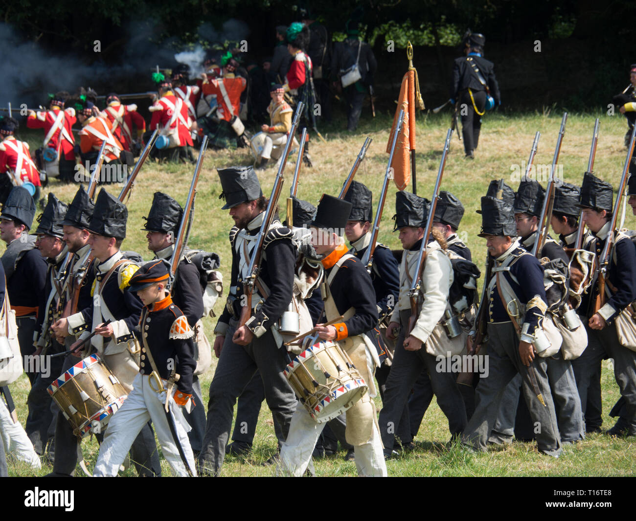 Prussian troops hi-res stock photography and images - Alamy