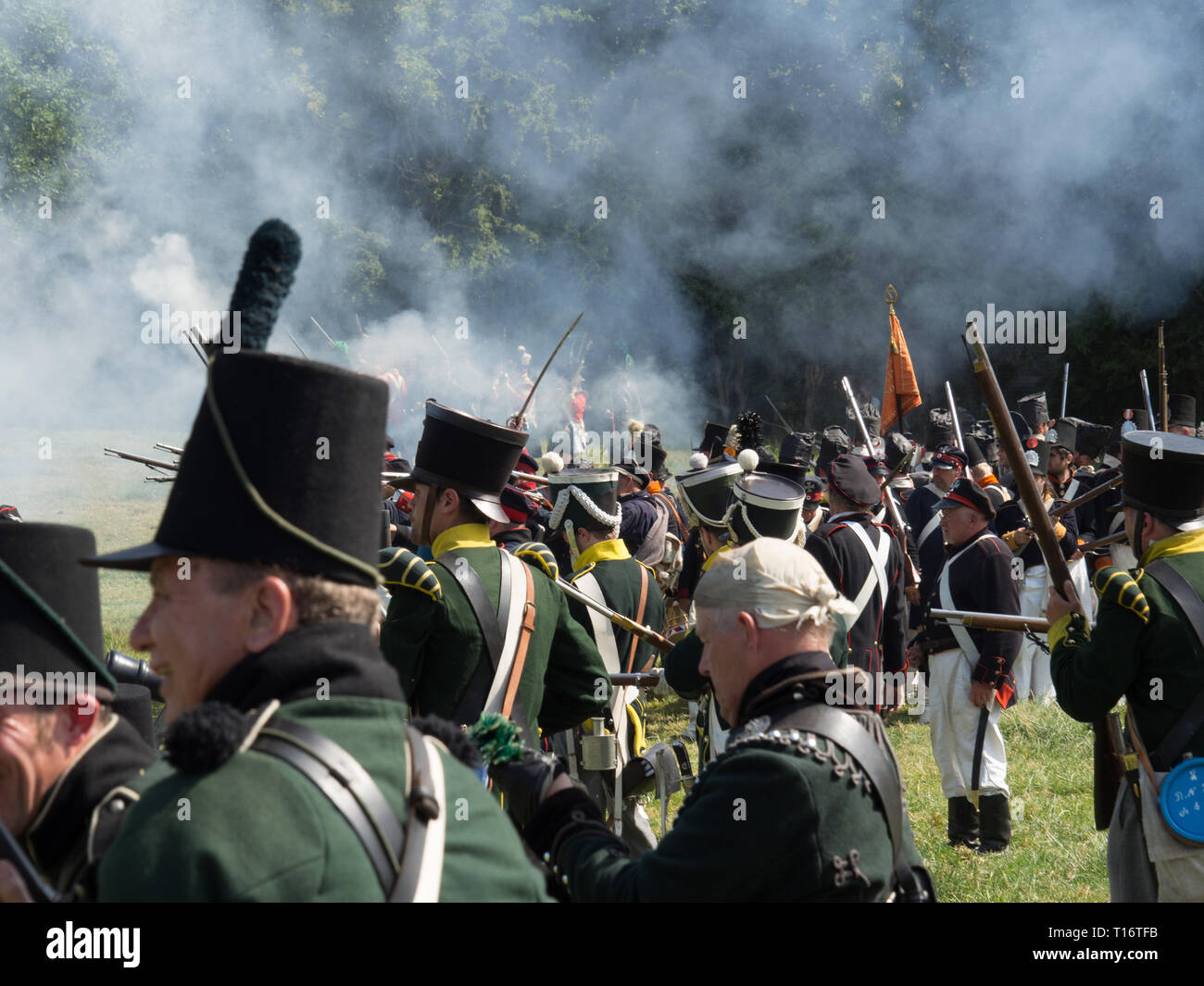 Battlefield waterloo mont saint jean hi-res stock photography and ...
