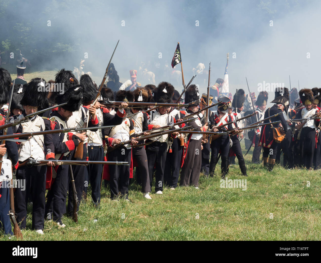 Waterloo muskets 1815 hi-res stock photography and images - Alamy