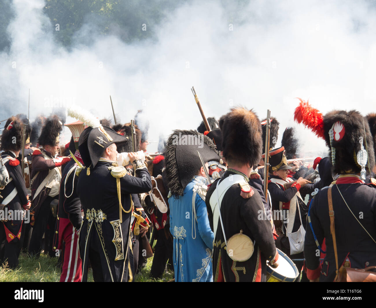 Prussian soldier waterloo hi-res stock photography and images - Alamy