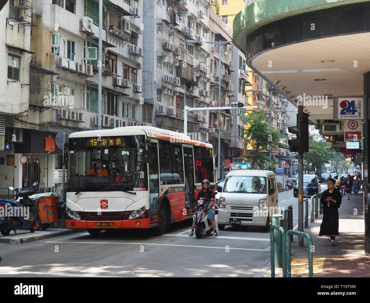 Chinese Bus Stop High Resolution Stock Photography and Images - Alamy