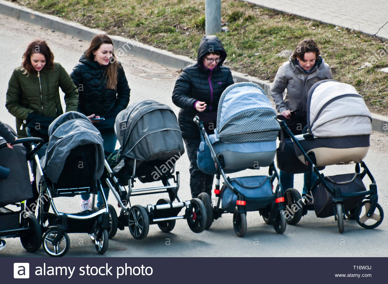 Women With Prams High Resolution Stock Photography and Images - Alamy