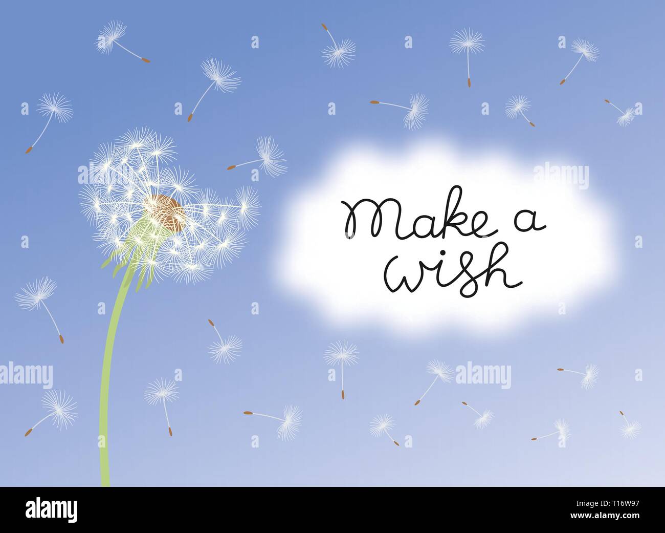 Fluff spring Stock Vector Images - Alamy