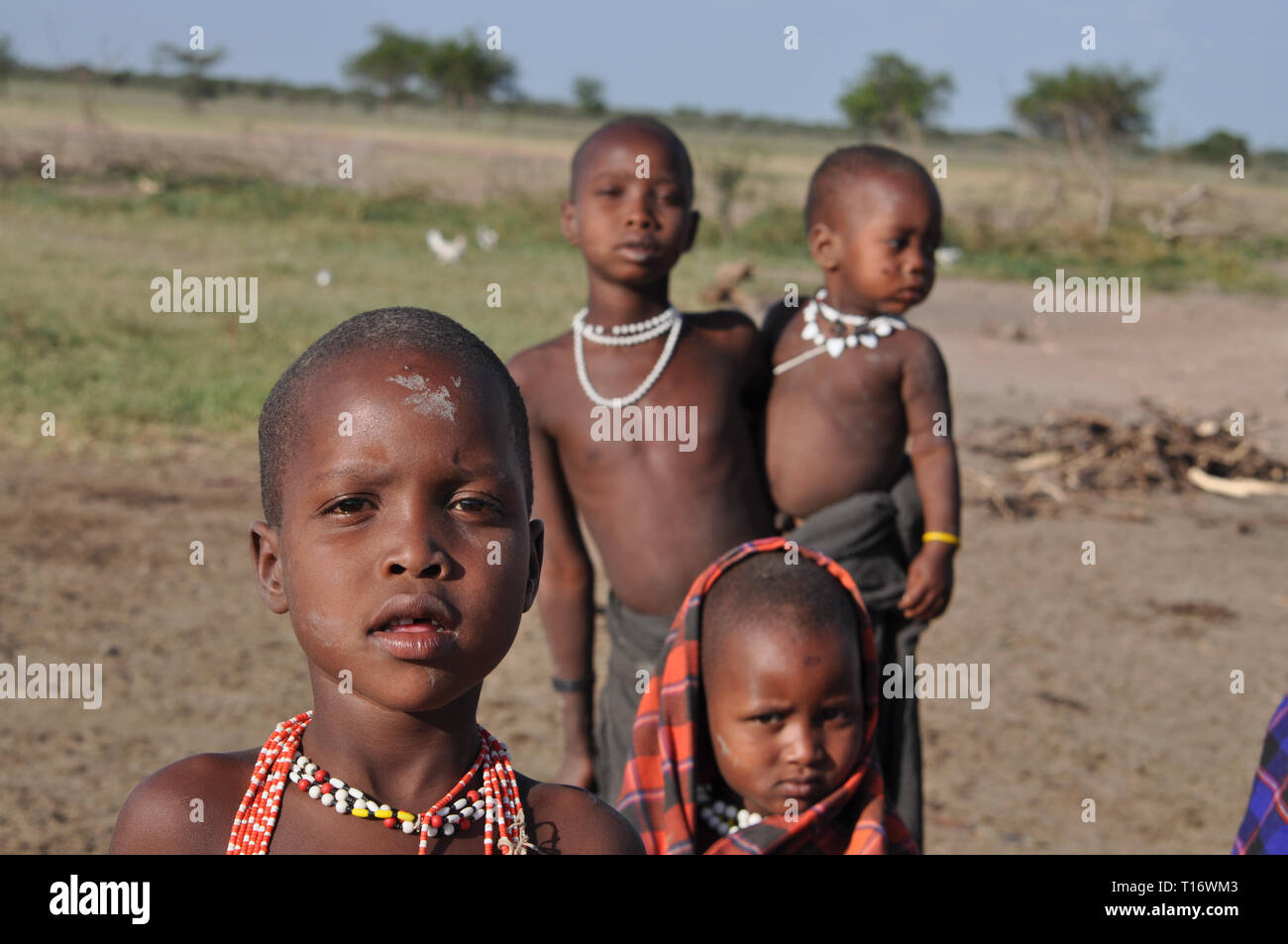 Tribal Children Family High Resolution Stock Photography and Images - Alamy