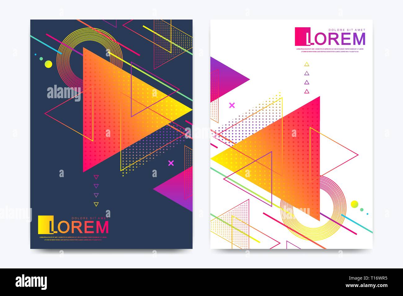 Modern vector template for brochure, Leaflet, flyer, advert, cover ...