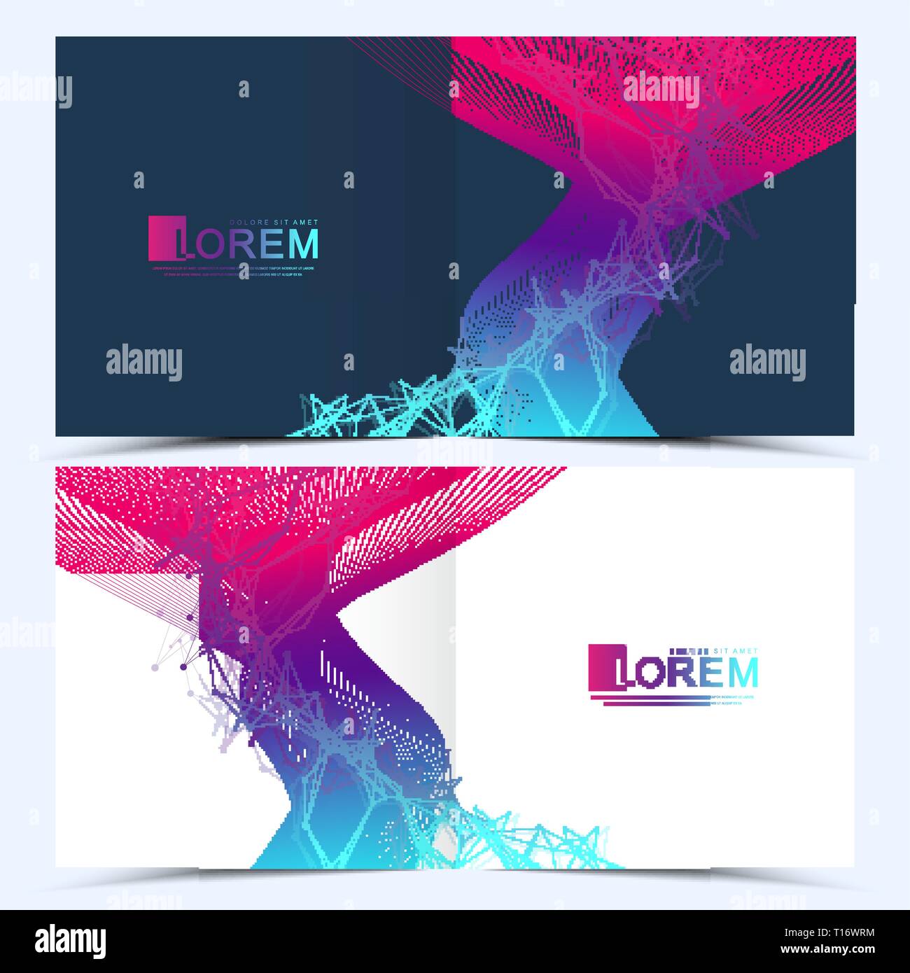 Minimal science pattern Stock Vector Images - Alamy