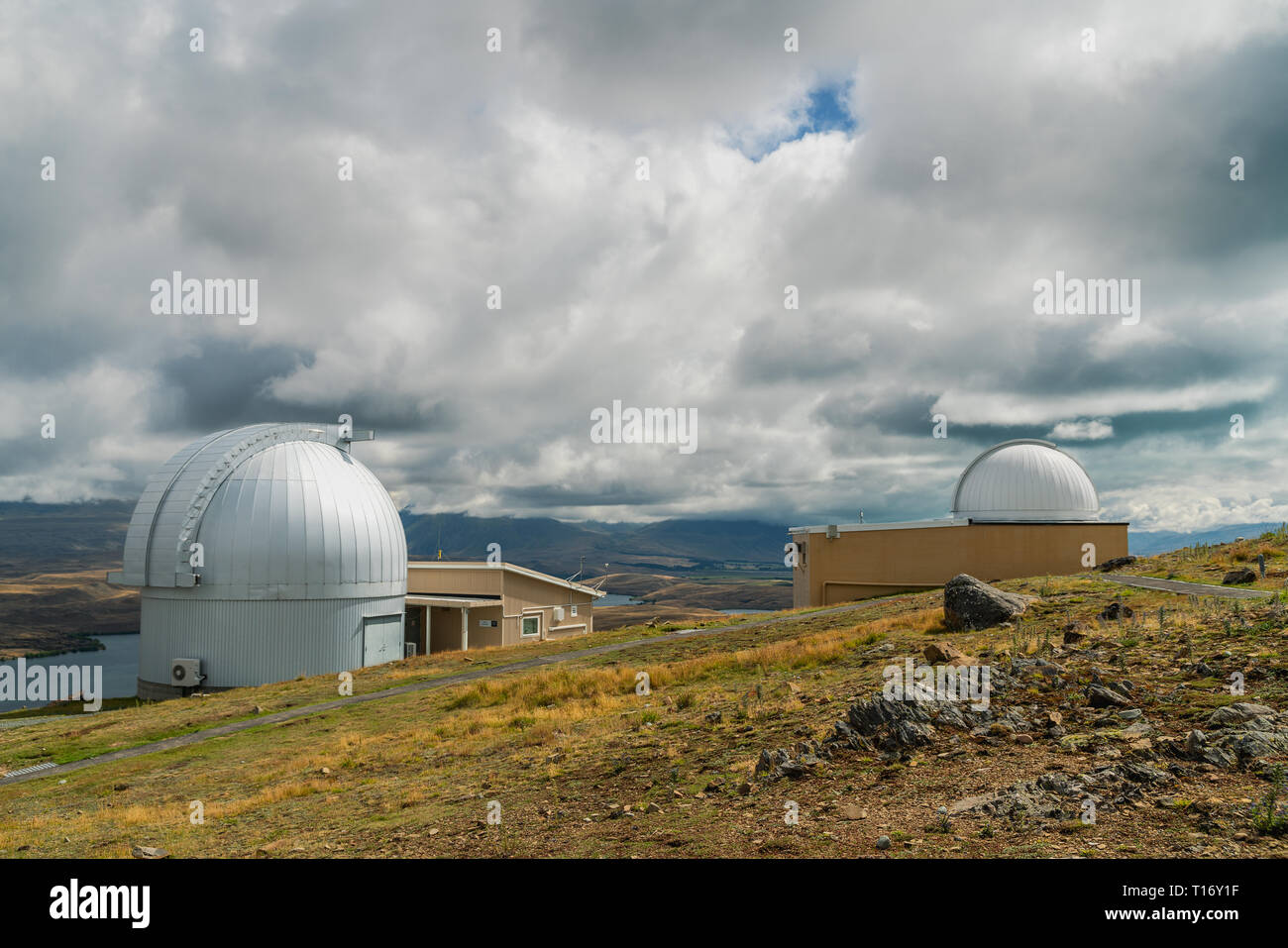 Mount john university observatory hi-res stock photography and images ...