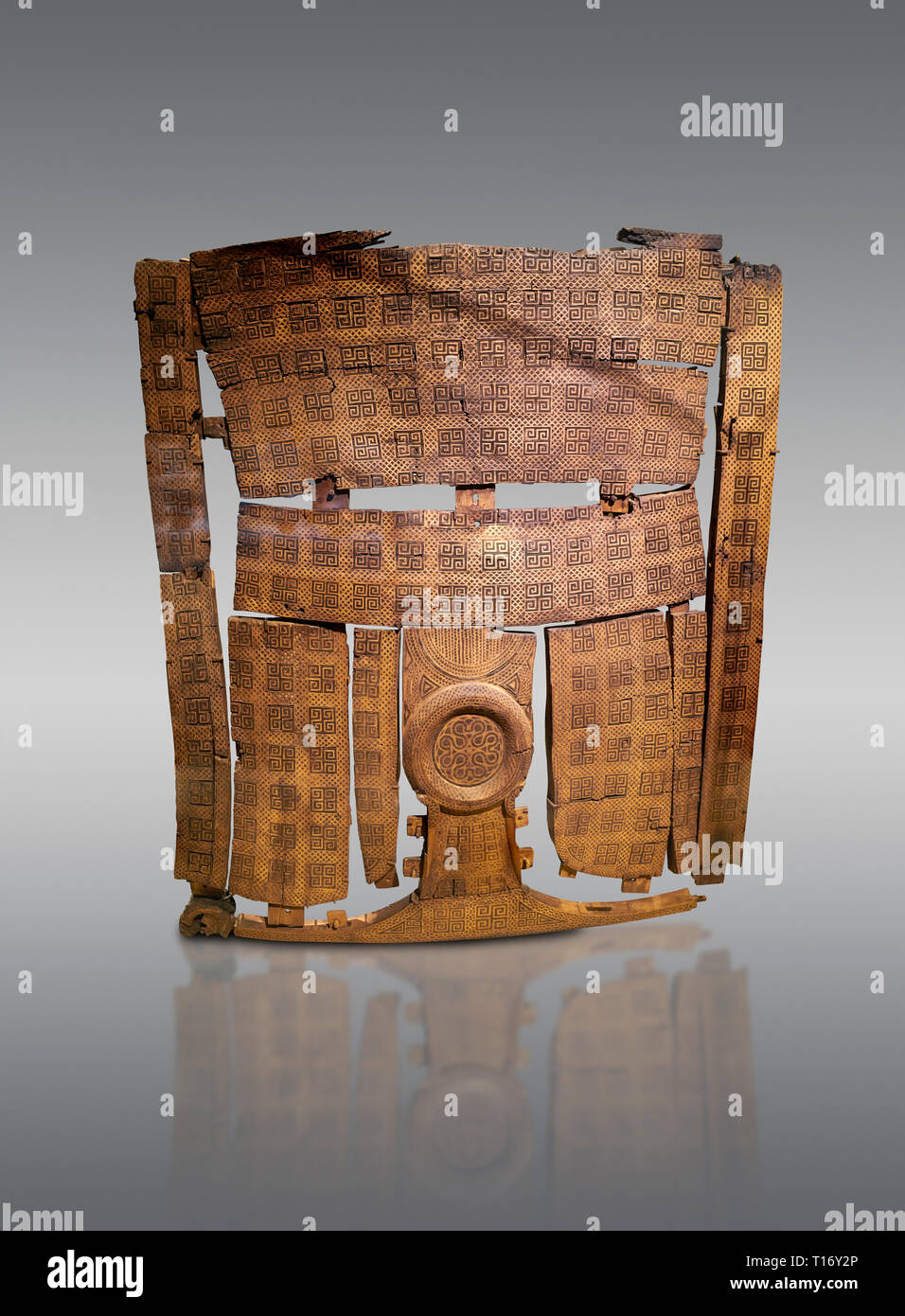 Phrygian inlayed Wooden Screen from the Gordion Great Tumulus. Phrygian ...