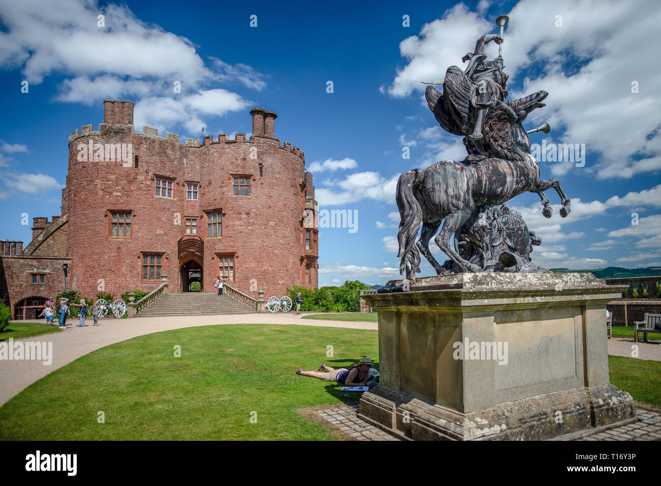 Powis castle hi-res stock photography and images - Alamy