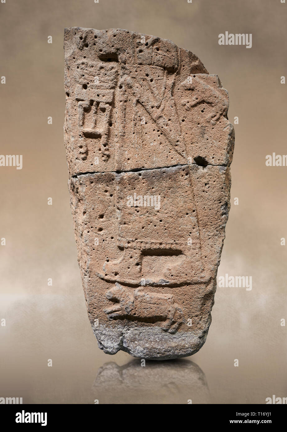 Hittite monumental relief sculpture fragment. Late Hittite Period - 900 ...