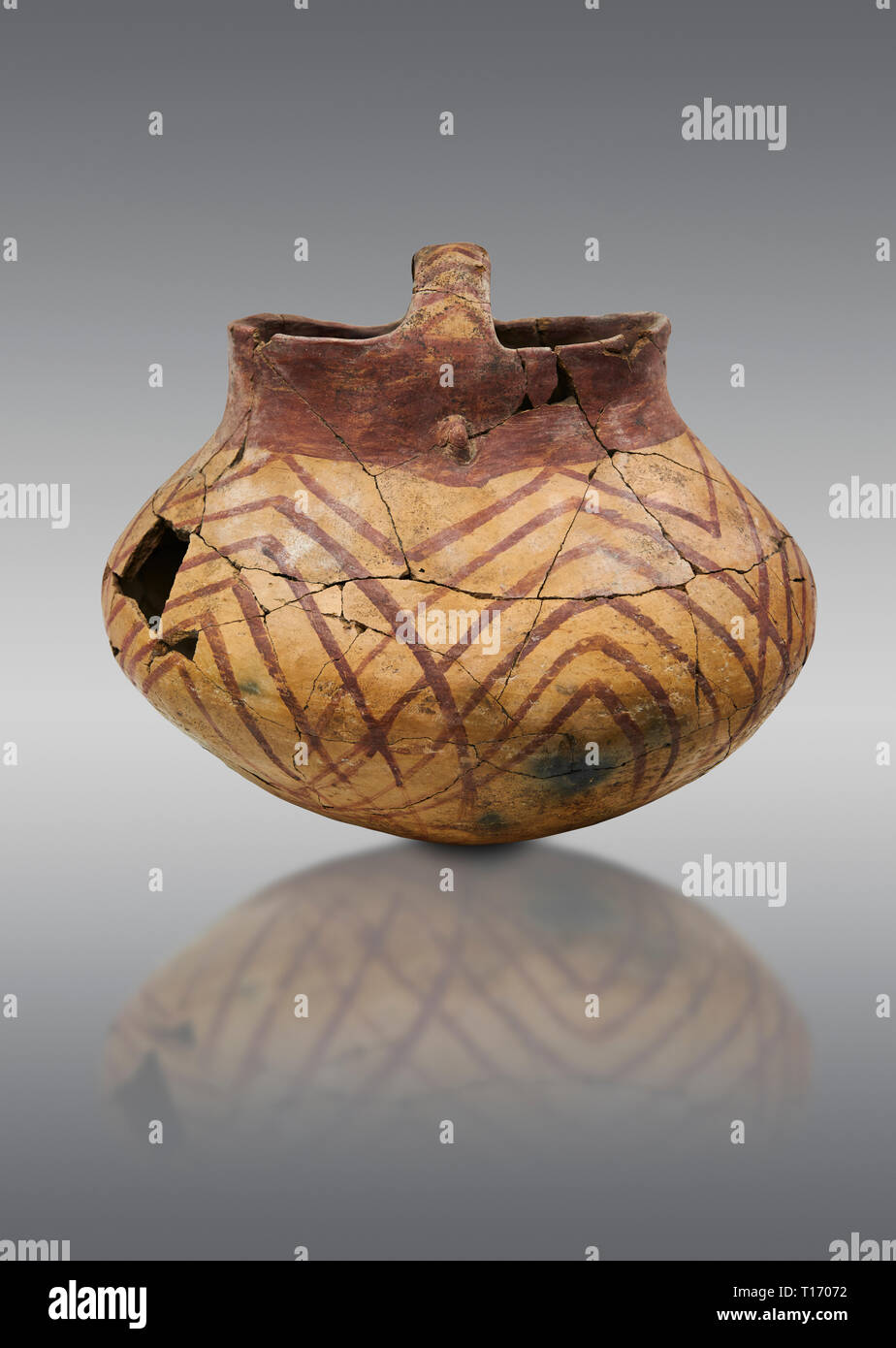 Neolithic pottery decorated hi-res stock photography and images - Alamy