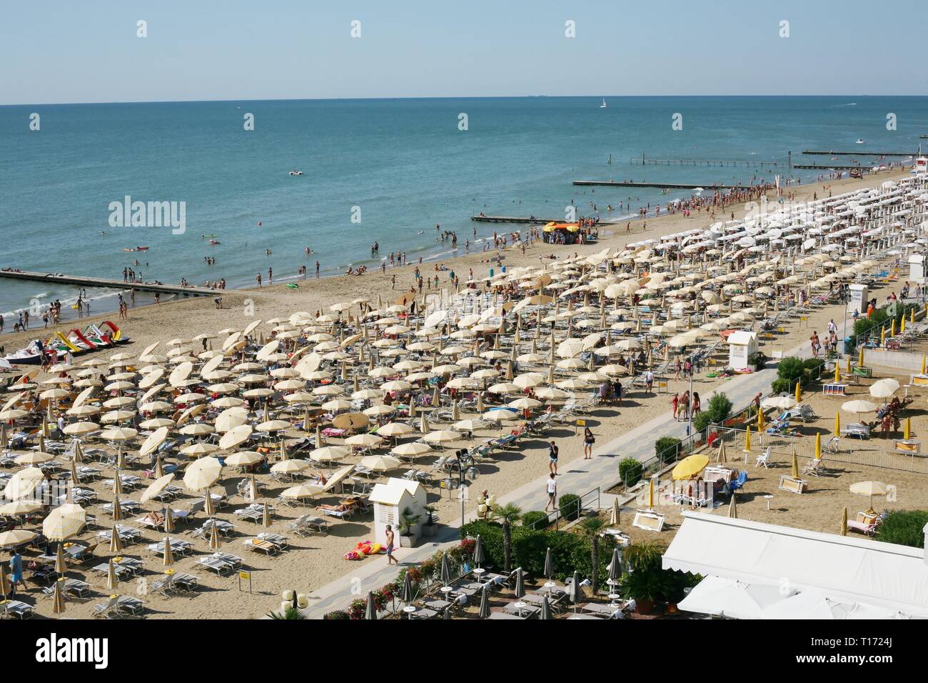 The Lido di Jesolo is the beach area of Jesolo in the province of ...